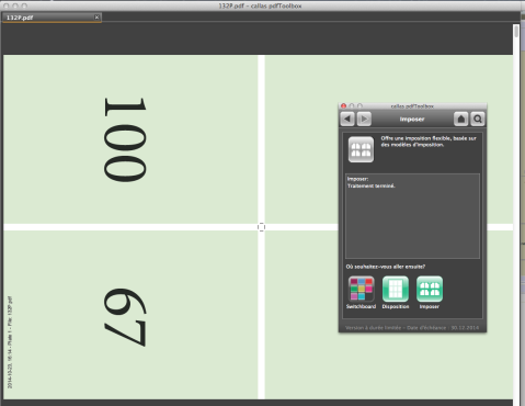 PDF Imposition well done with Callas PDFToolBox | Ozalto